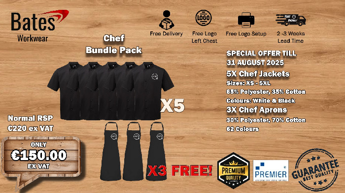 Chef Bundle Pack :: batesclothing.ie